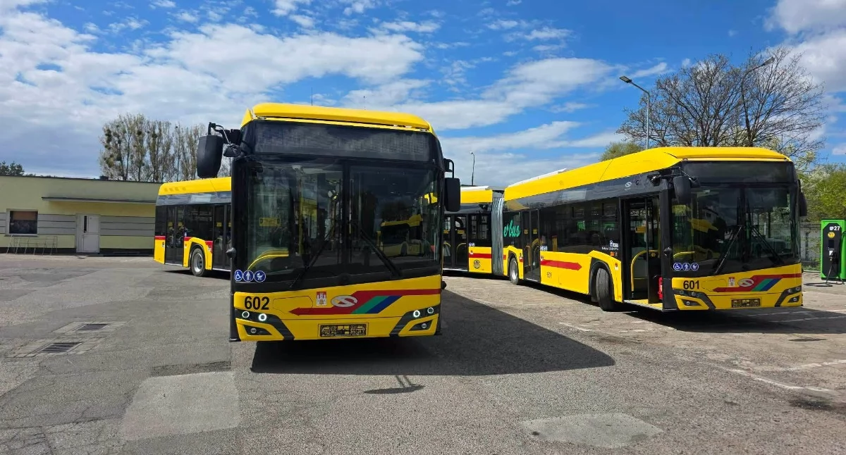 Nowy autobus MPK Włocławek już wozi pasażerów. To pierwszy przegubowiec ...